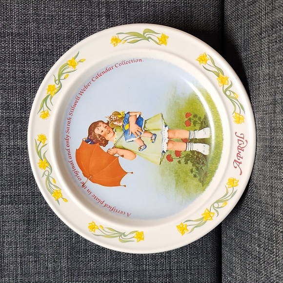Sarah Stilwell Weber | Other | April 986 Plate Calendar Collection ...